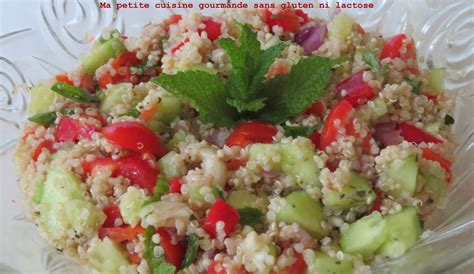 Taboulé de quinoa naturellement sans gluten Ma petite cuisine