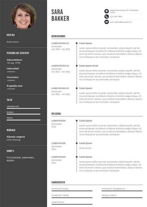 Cv Voor Studenten Zo Presenteer Je Jezelf Op Een Indrukwekkende Manier