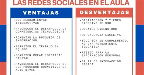Ventajas Y Desventajas De Las Redes Sociales