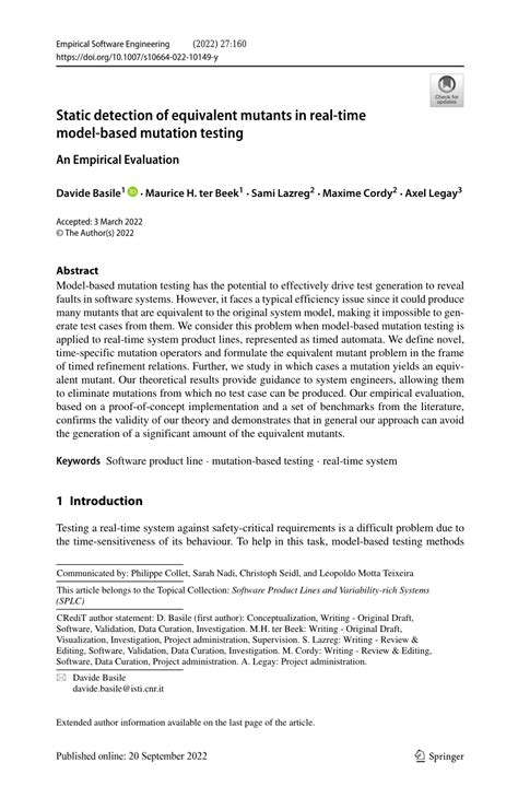 pdf static detection of equivalent mutants in real time model based mutation testing