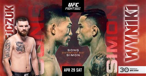 Ufc Vegas Song Vs Sim N Wyniki Gali Z Udzia Em Micha A