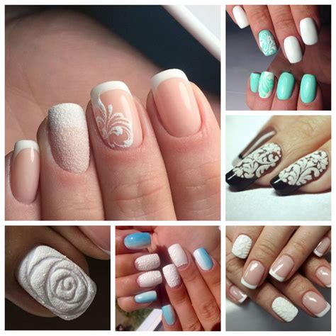 Ongles en gel blanc 40 idées de manucure blanche chic à copier