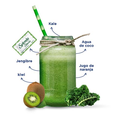 Receta De Smoothie Saludable Verde Splenda Original