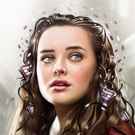 4K 4K Hannah Baker 13 Reasons Why Artwork Katherine Langford Phone
