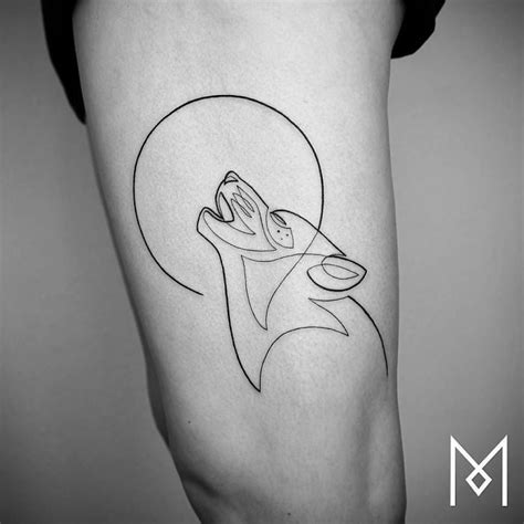 25 Increíbles diseños de tatuajes hechos con una sola línea