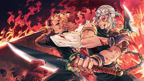 Fondos De Fotos De Rengoku Y Tengen Wallpapers The Best Porn Website
