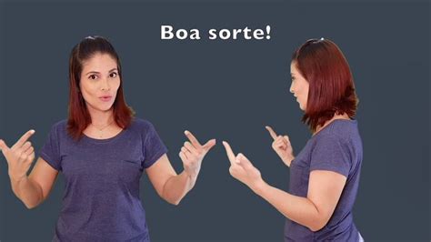 Cumprimentos saudações e tempo em LIBRAS