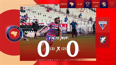 Sufoco Desnecess Rio Le O Passa Nos Penaltis P S Jogo Fortaleza