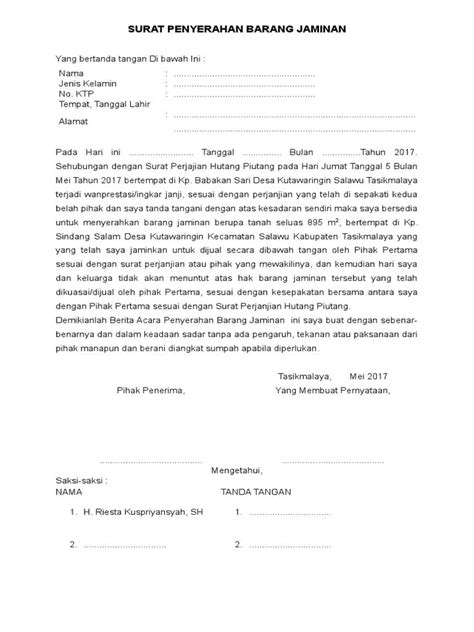 Berita Acara Pkg
