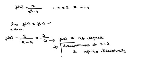 solved determine whether each function is continuous at the given x value s justify using the