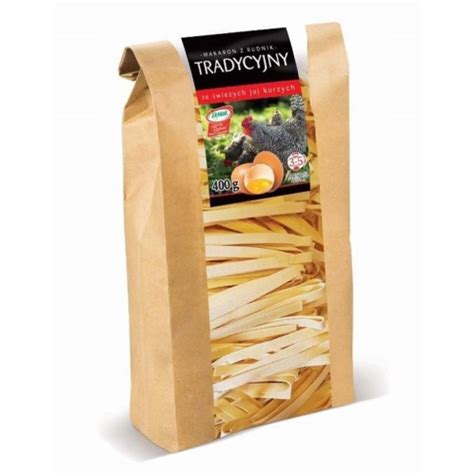 Ekomak makaron swojski wstążka szeroka 400 g Sklep internetowy emaja24 pl