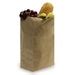 3 5lb Brown Kraft Block Bottom Paper Bags 6 X 12 2 5 150 X 310 X 65mm