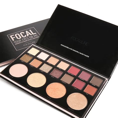 Focallure Eyeshadow Palette Colors Eyes Shadow And Colors Blush