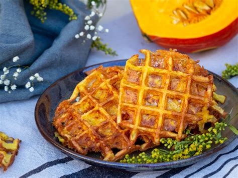 Gaufres De Potimarron Et Reblochon Sans Gluten Free The Pickle