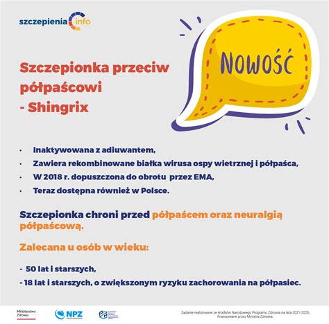 Półpasiec Szczepienia Info