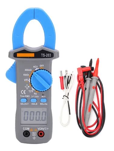 Pinza Amperimétrica Digital Ts203 Dc Ac Probador Cuotas sin interés
