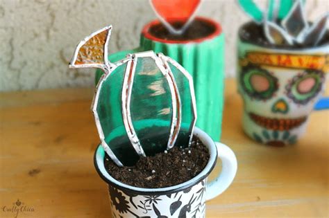 Stained Glass Cactus Diy Crafty Chica