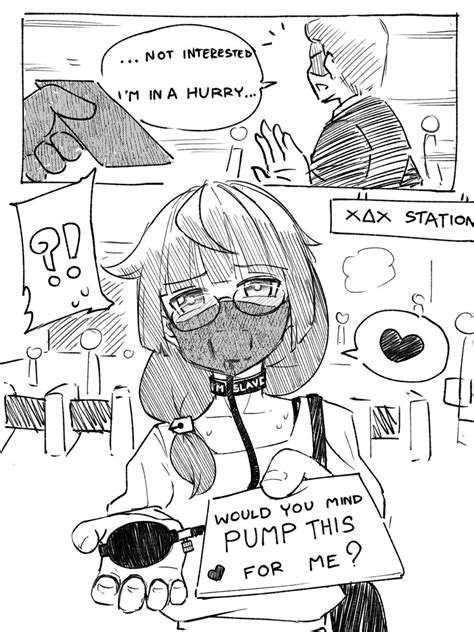 Kurojelly🔞 On Twitter Pumping Charity With Exhibitionist Girl 🤔💦