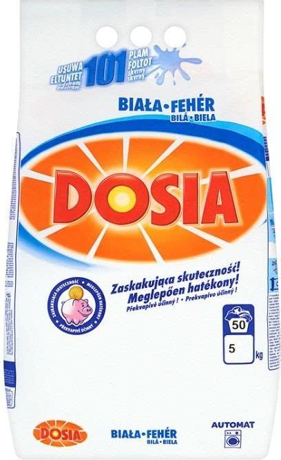Dosia proszek do prania tkanin białych 5kg Opinie i atrakcyjne ceny