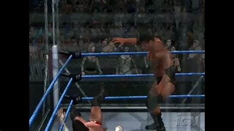 WWE SmackDown Vs Raw 2009 PlayStation 2 Gameplay Ladder Match IGN