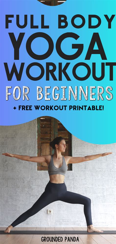 20 Minute Full Body Yoga Workout For Beginners Free PDF Full Body