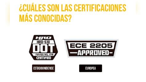 Atención motociclistas Cómo reconocer un casco de moto certificado