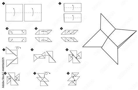 Shuriken Origami Bí Quyết Tạo Nên Ngôi Sao Ninja Từ Giấy Đẹp Mắt Và