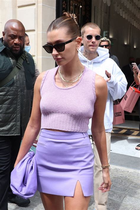 Hailey Baldwin Bieber Braless N Paris 19 Photos The Fappening
