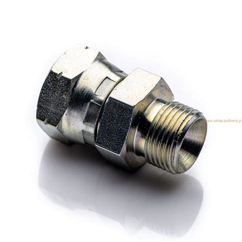 Redukcja 3 8 3 8 nakrętno wkrętna prosta calowa złączka adapter z