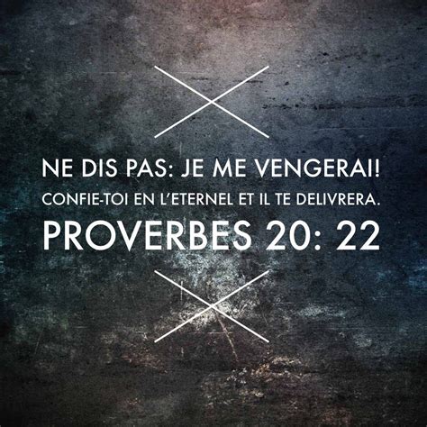 Confiance et délivrance Citations bibliques Proverbe biblique