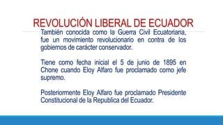 Revolucion Liberal PPT