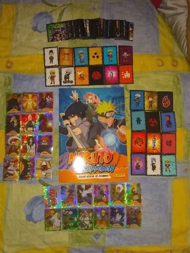 Álbum Naruto Shippuden Más Estampas Completas Panini Meses sin interés