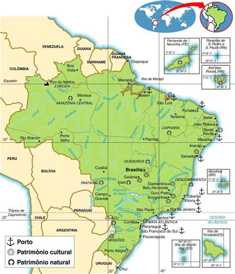 Brasil Aspectos Geográficos e Socioeconômicos do Brasil
