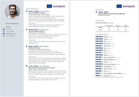 Europass CV The Gateway To Your Tech Job In Europe Sprint CV Blog