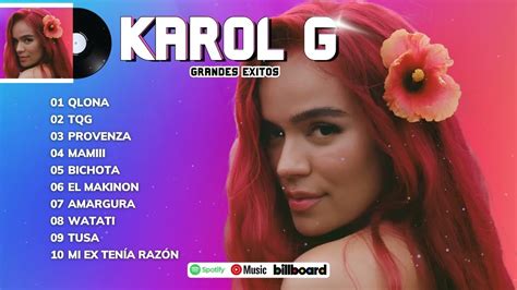 Karol G Mix Éxitos 2024 Las mejores canciones de Karol G 2024