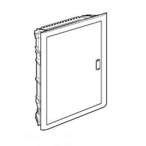 Coffret encastré 1 rangée 12 2 modules avec por Achat Vente
