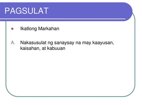 Paraan Sa Pagsulat Ng Talata Na Nagsasalaysay