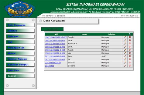source code sistem informasi kepegawaian menggunakan php source code aplikasi