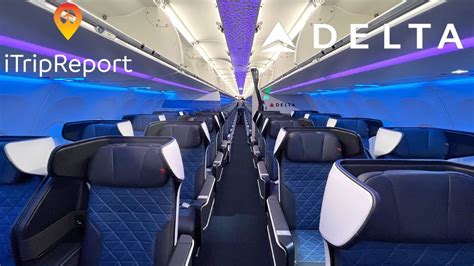 Delta A321neo First Class Trip Report YouTube