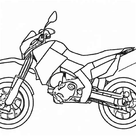 Colorir Moto Potente Mais Educativo Desenhos Para Colorir Carros