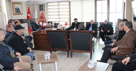 Başkan adayı Ölmezden Ak Partiye ziyaret