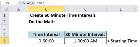 learn how to determine time intervals in excel excelchat