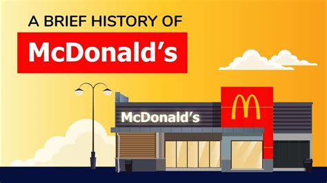 History Of McDonald S TheFoodXP