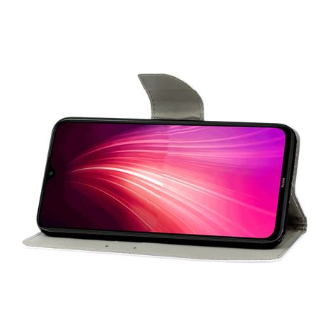 Para Xiaomi Redmi Note T Patr N De Dibujo De Colores Funda De Cuero Pu