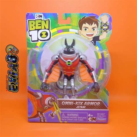 Promo Ben Ben Ten Action Figure Omni Kix Armor Jetray Diskon