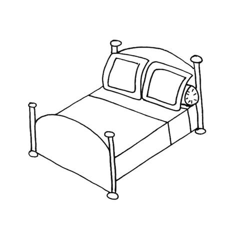 Desenhos De Cama 5 Para Colorir E Imprimir ColorirOnline