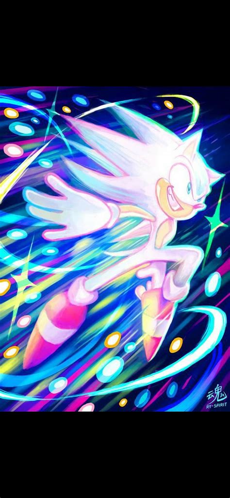 Hyper Sonic Hedgehog Hd Phone Wallpaper Peakpx