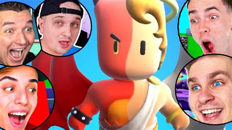 GOOD and EVIL NOWY SKIN w STUMBLE GUYS REAKCJE YOUTUBERÓW Abra Rafa