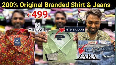 BIG BRANDSAllen Solly Peter England Zara 200 Original Branded