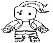 Coloriage Punk Rock Stumble Guys Jecolorie